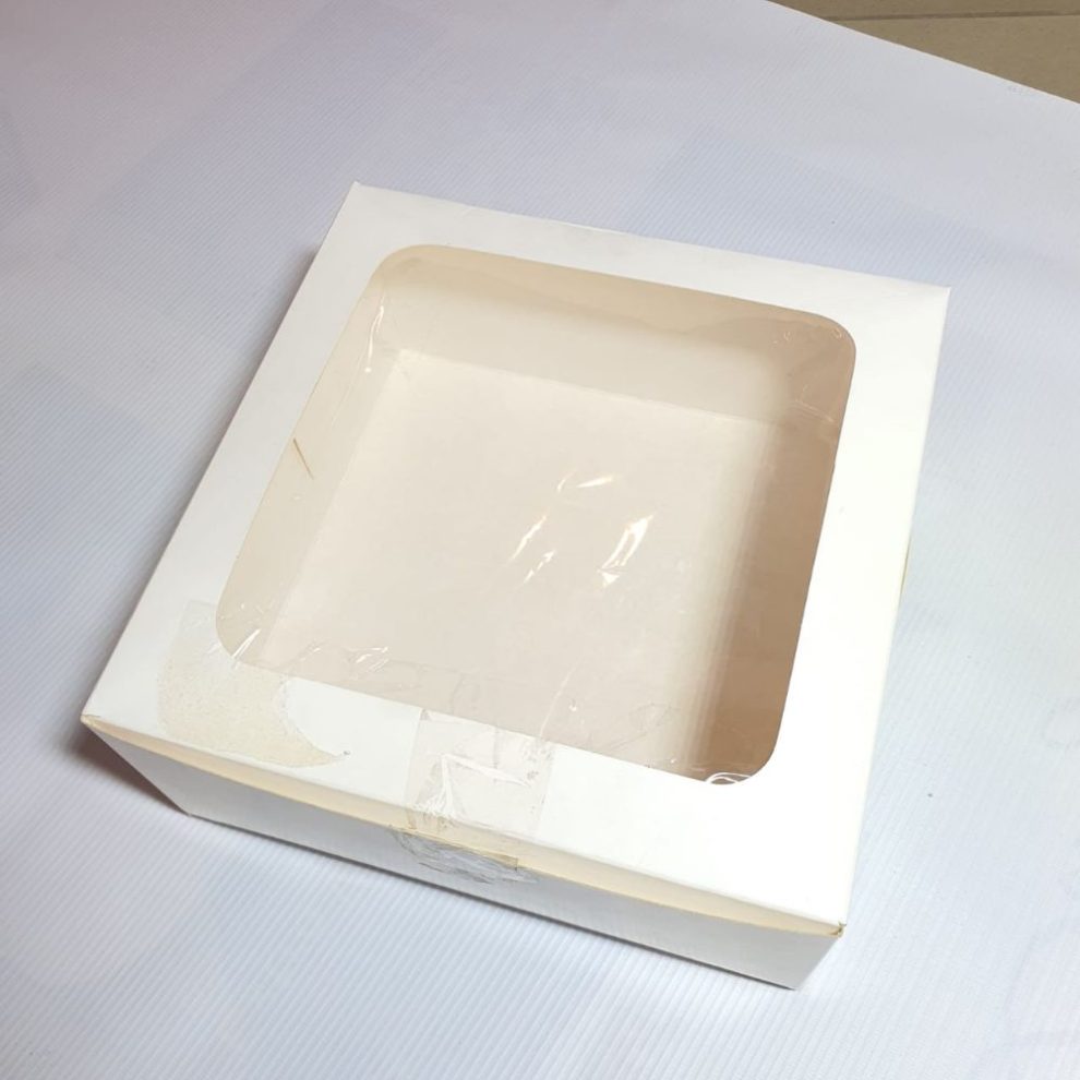 Buy Cake Box 10X10X4.5 | Paper Cake Box | By Chefiality.pk