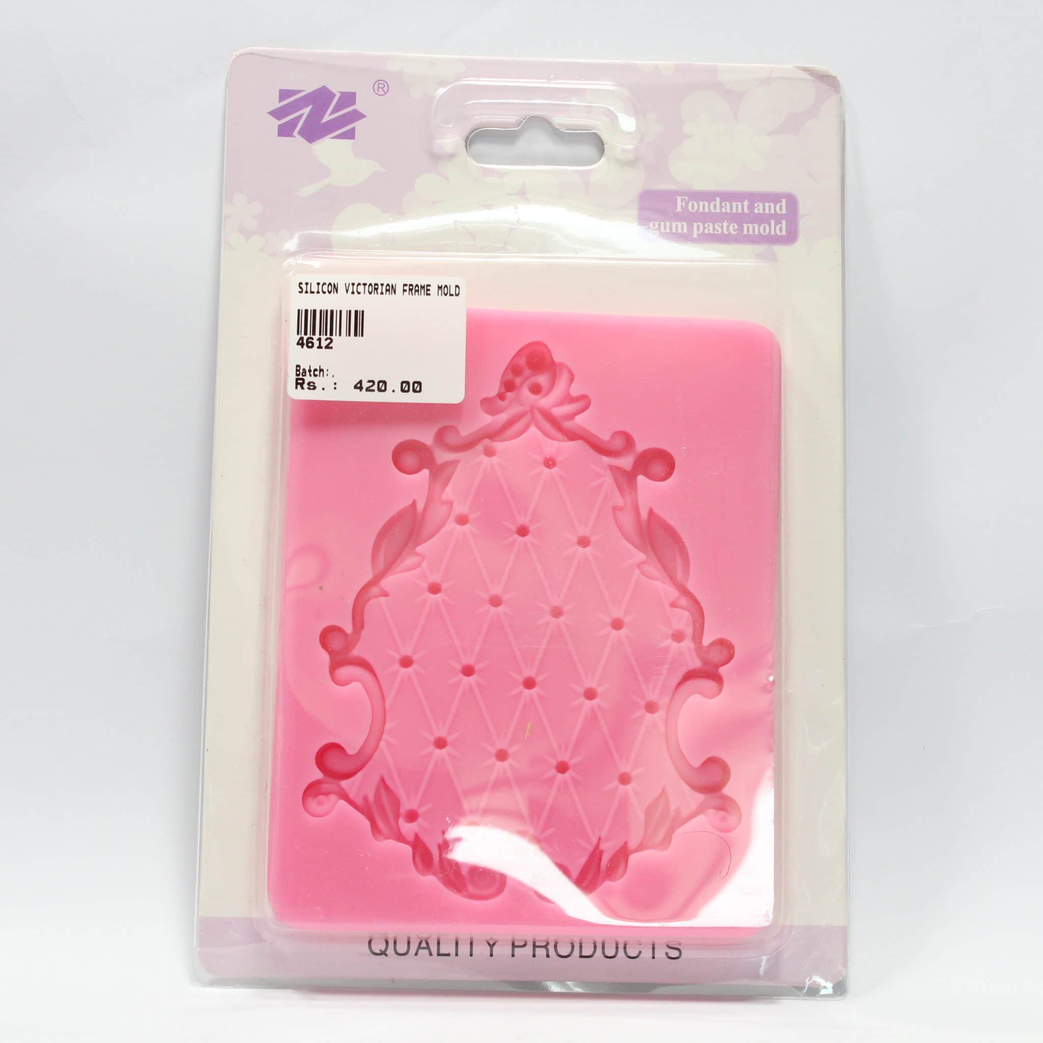 Silicon Victorian Frame Mold - Chefiality - All a Chef Wants