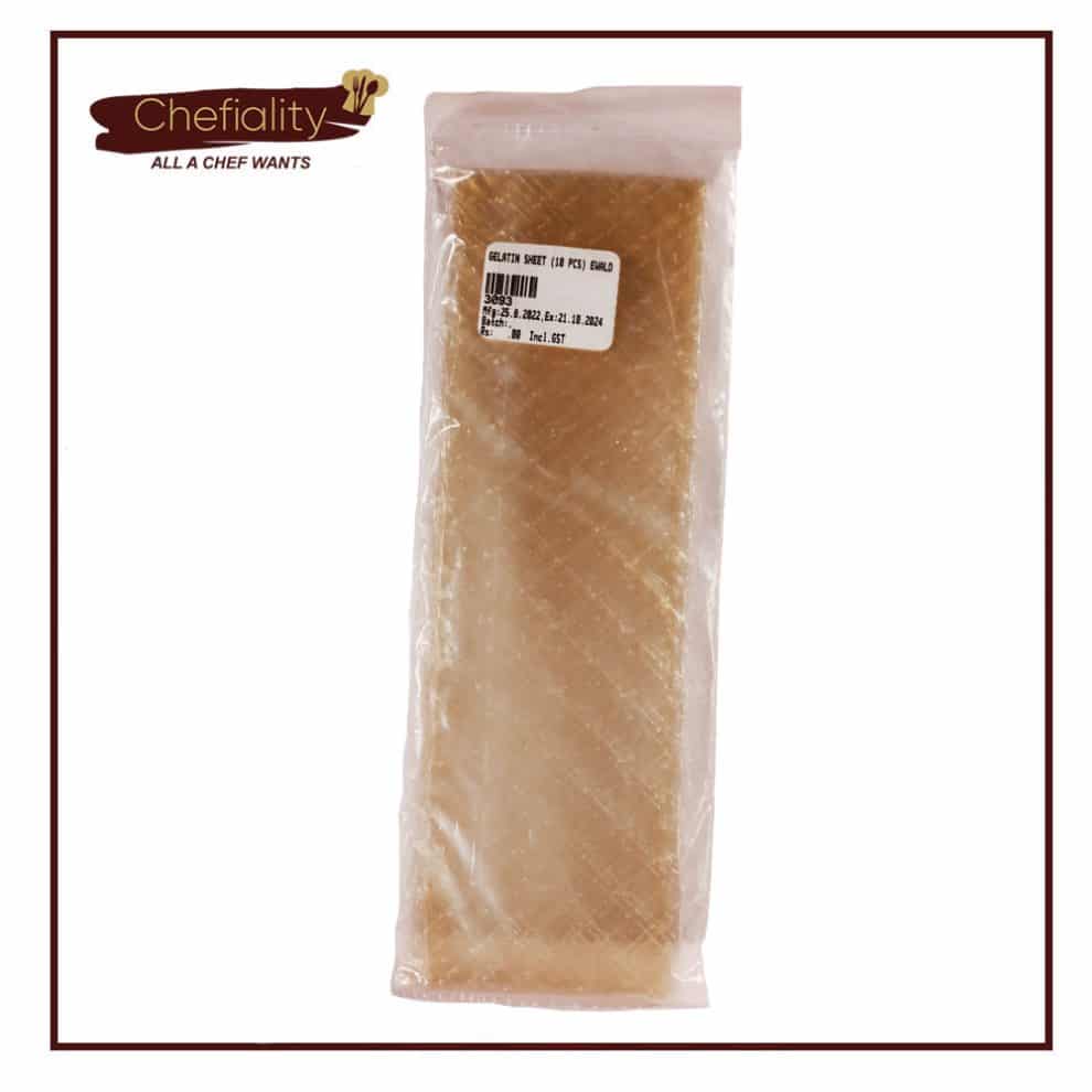 Gelatin Sheet (10 Pcs) Ewald