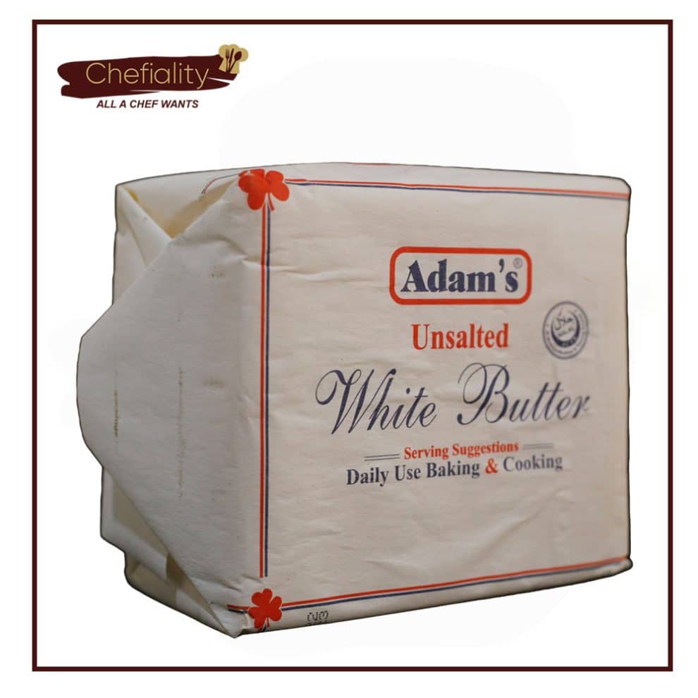 Adams White Butter Unsalted 1kg – Premium Butter