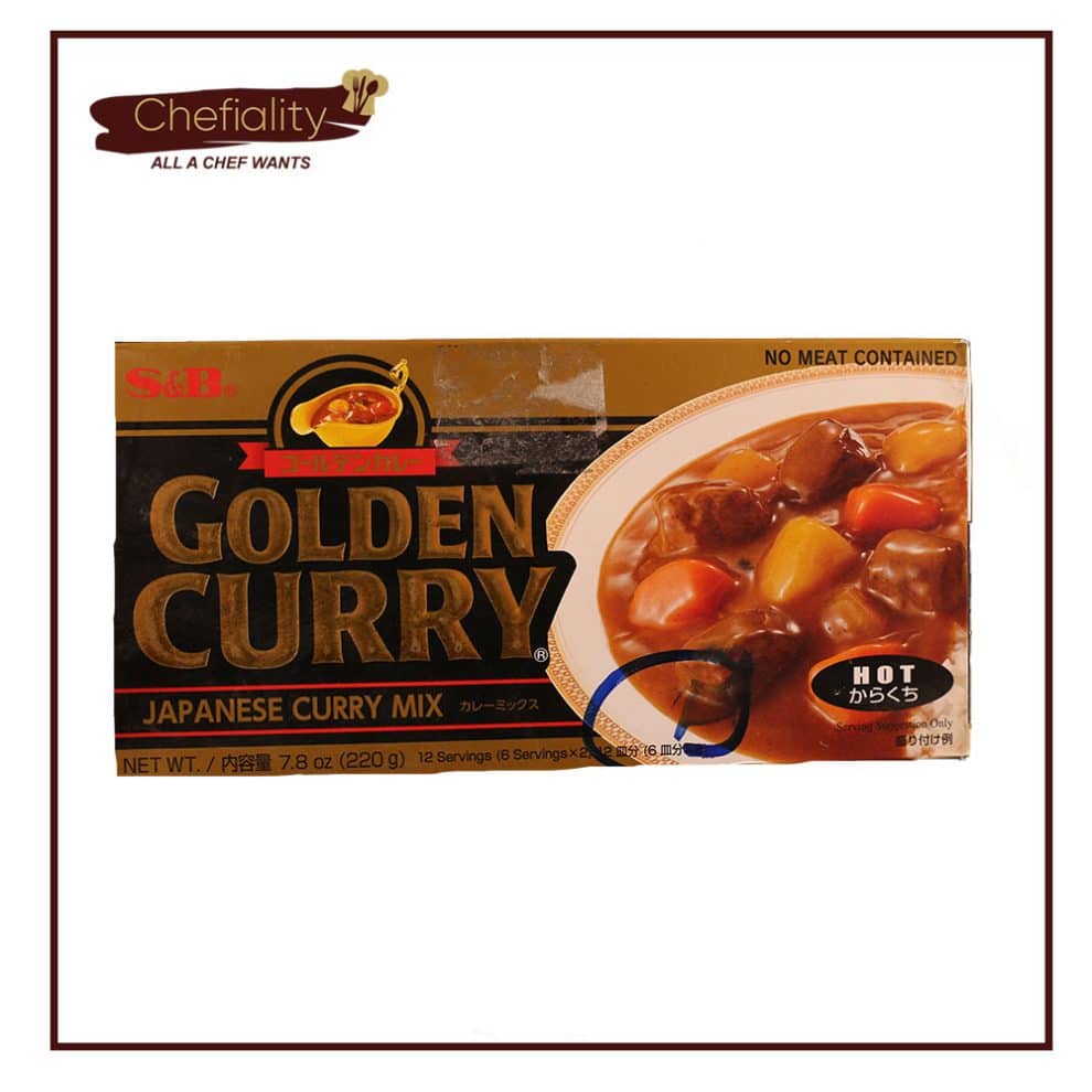 S&B Golden Curry Hot (220g)