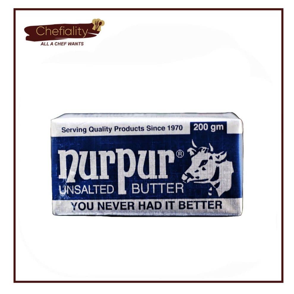 Nurpur Unsalted Butter 200gm