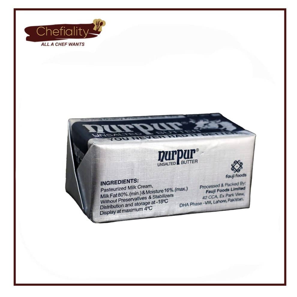 Nurpur Unsalted Butter 200gm