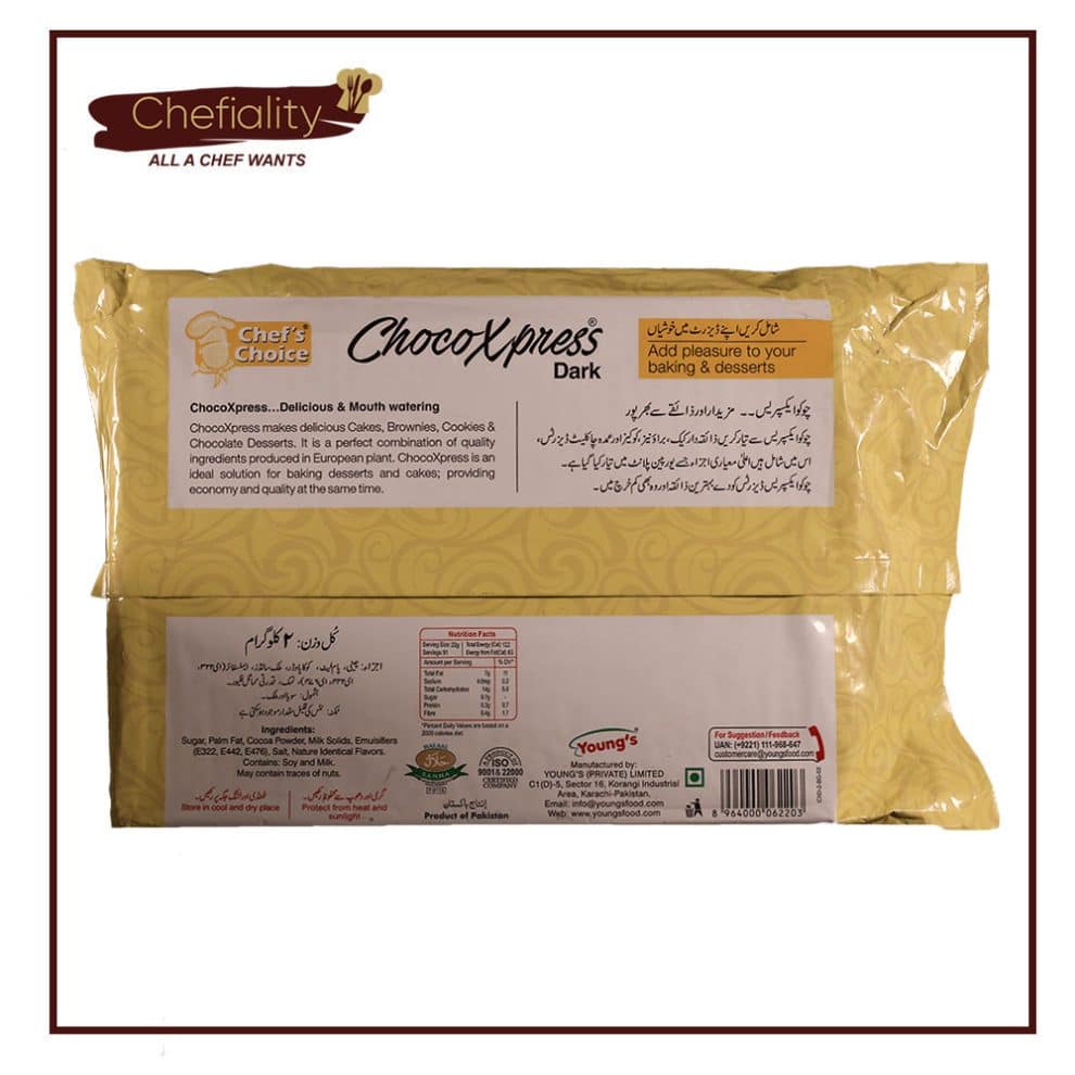 Buy Chef Choice Choco Xpress 2 KG | Premium Chocolate
