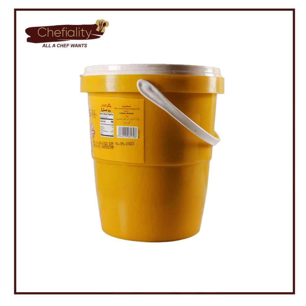 Young's Yellow Mustard Bucket (2.5Kg)