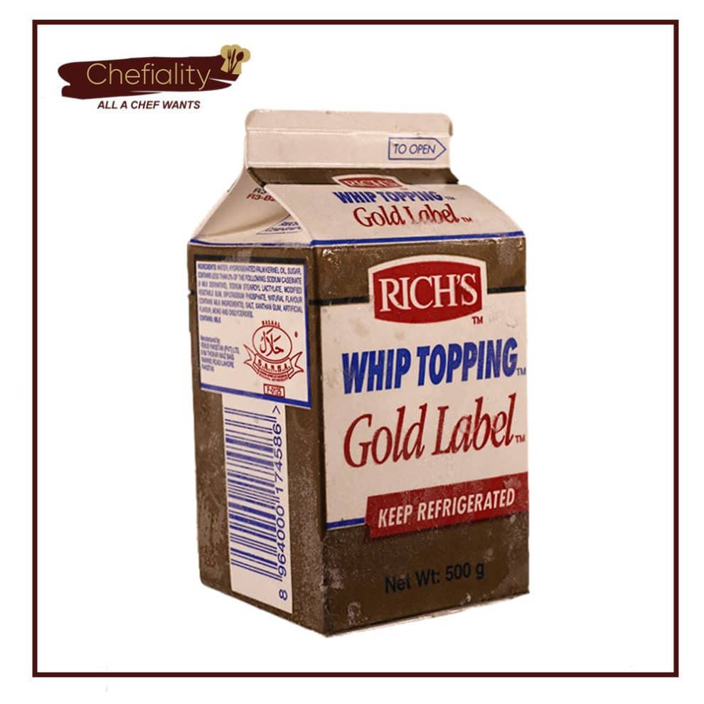 Rich's Gold Label Whip 500 gm