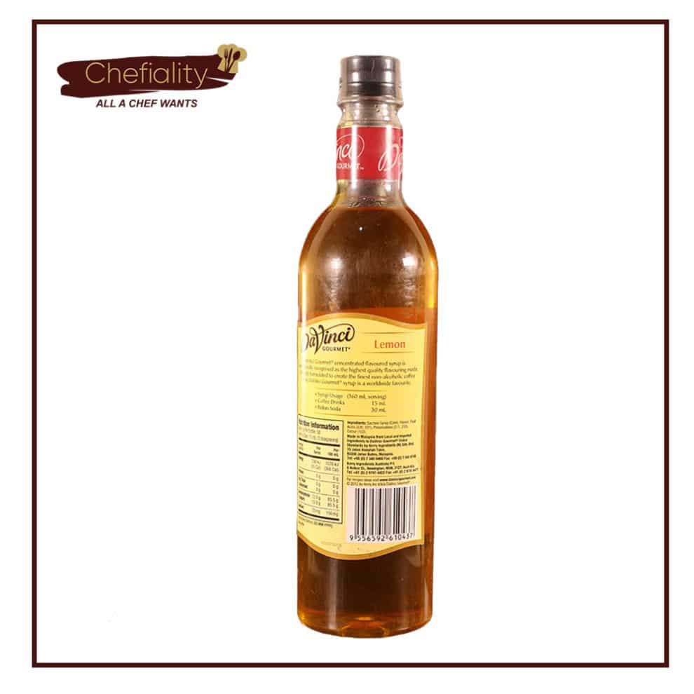 DVG LEMON CLASSIC SYRUP 750ML