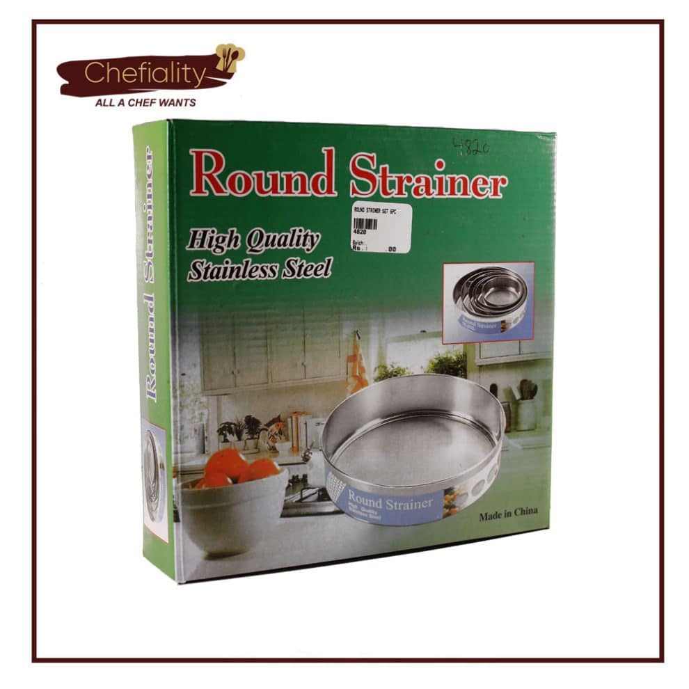Round Stainer Set 6 Pc's