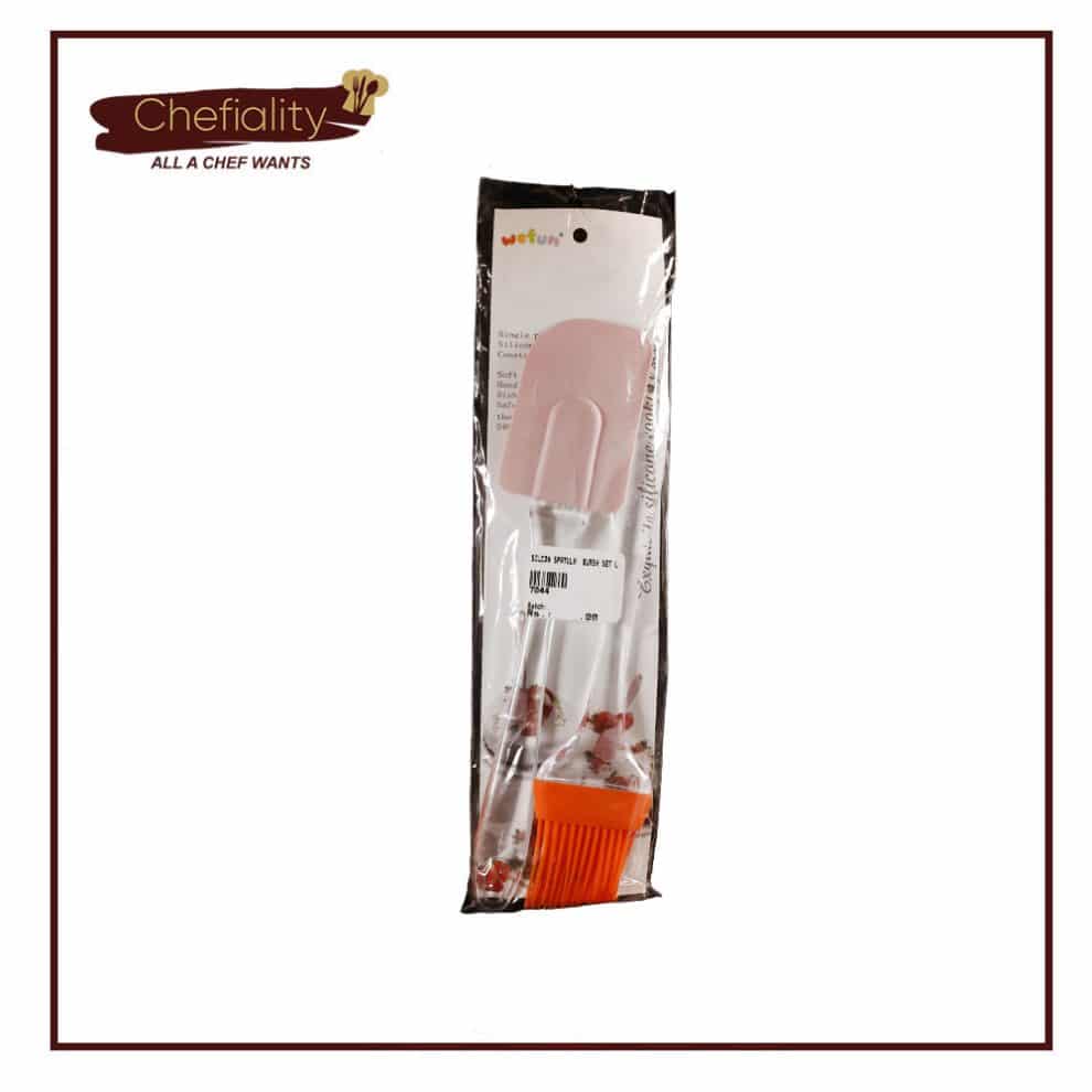 Silicon Spatula Brush Set L