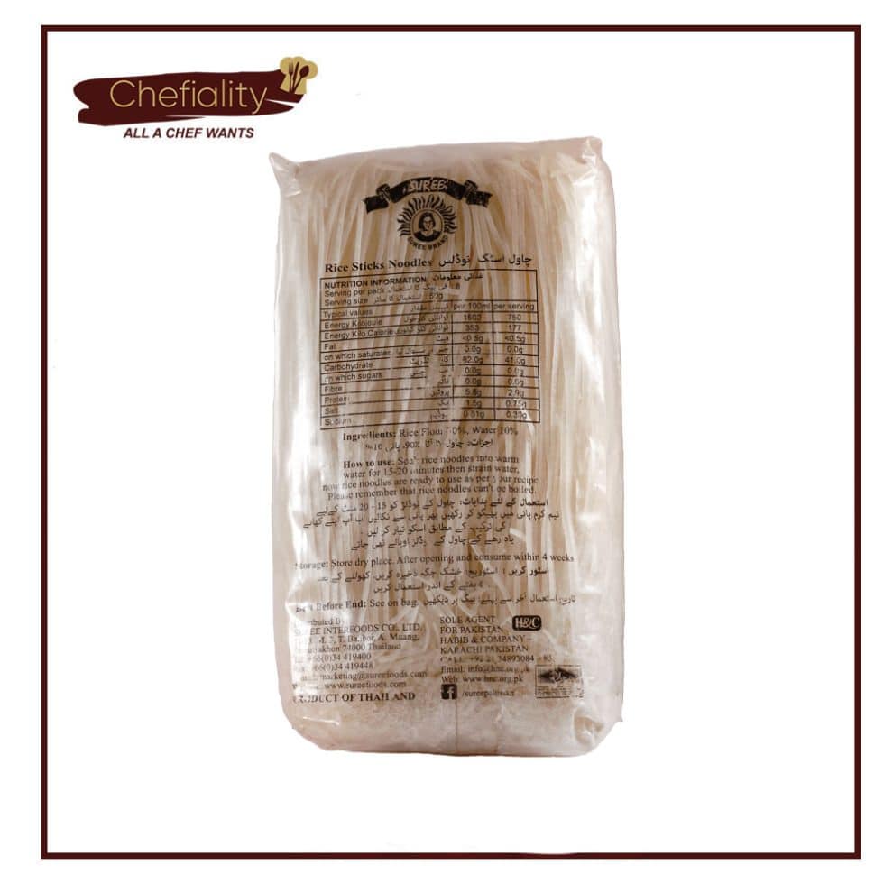 Rice Sticks 400gm (1mm) | Premium Thin Rice Noodles