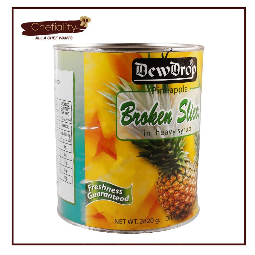 Dewdrop Broken Slice Pineapple (3KG)